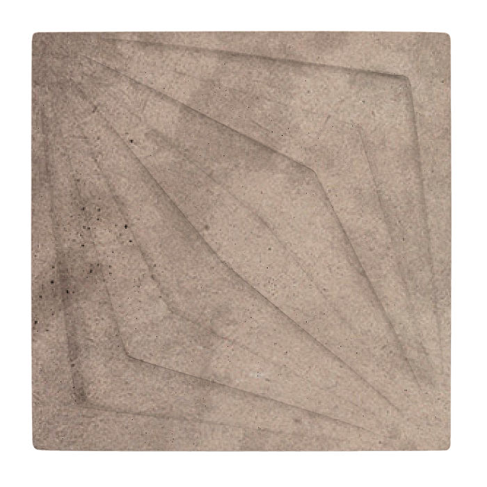3D Concrete Compass Star 6x6 Wall Panel | ARTO.com