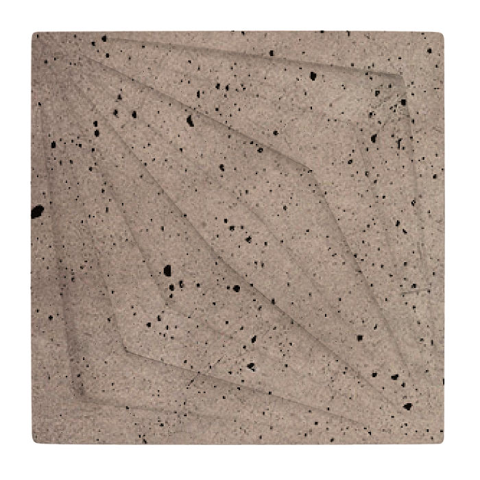 3D Concrete Compass Star 6x6 Wall Panel | ARTO.com