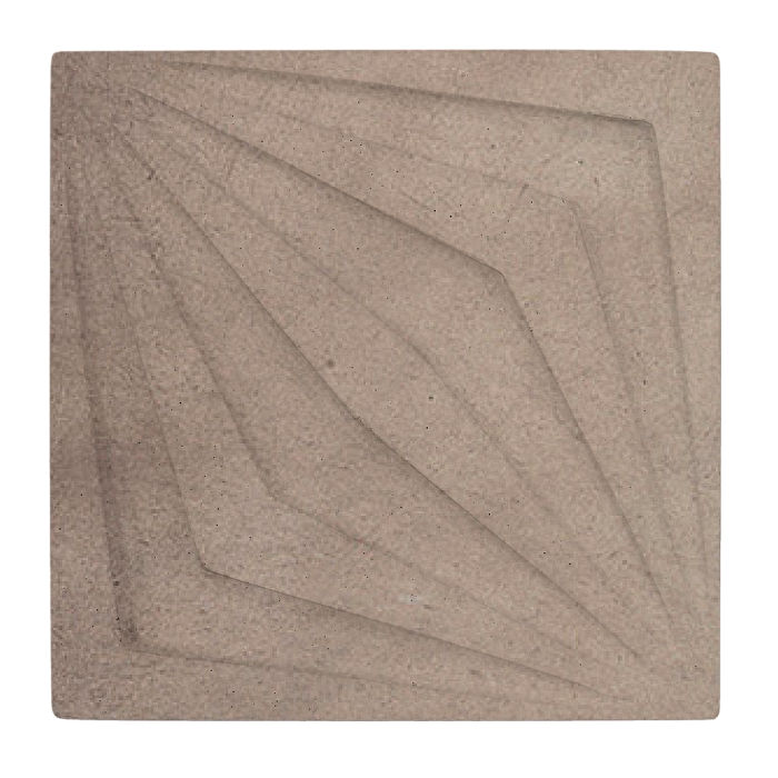 3D Concrete Compass Star 6x6 Wall Panel | ARTO.com