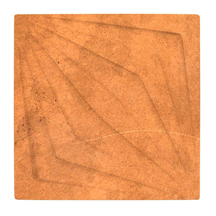 3D Concrete Compass Star 6x6 Wall Panel | ARTO.com