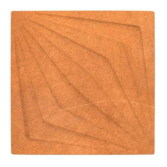 3D Concrete Compass Star 6x6 Wall Panel | ARTO.com