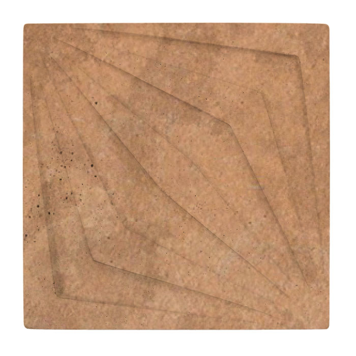 3D Concrete Compass Star 6x6 Wall Panel | ARTO.com