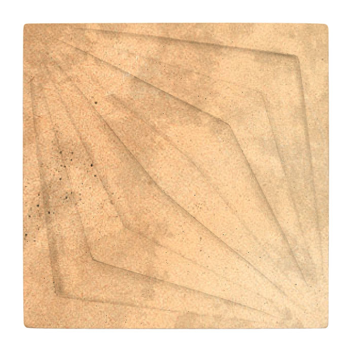3D Concrete Compass Star 6x6 Wall Panel | ARTO.com