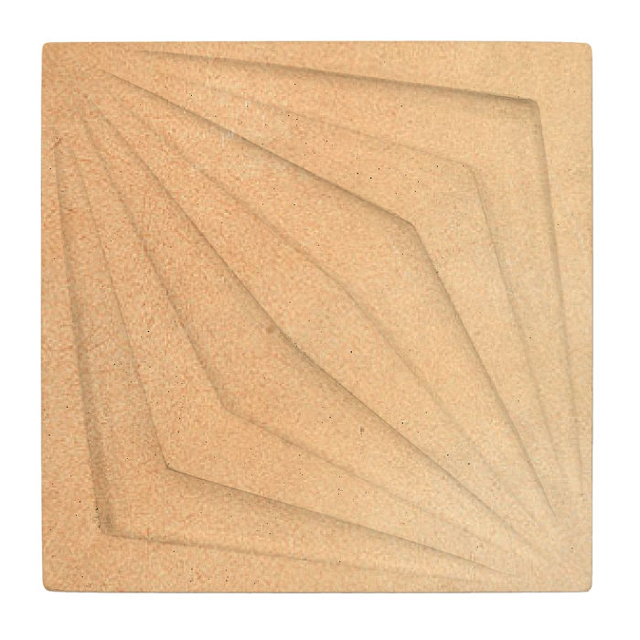 3D Concrete Compass Star 6x6 Wall Panel | ARTO.com