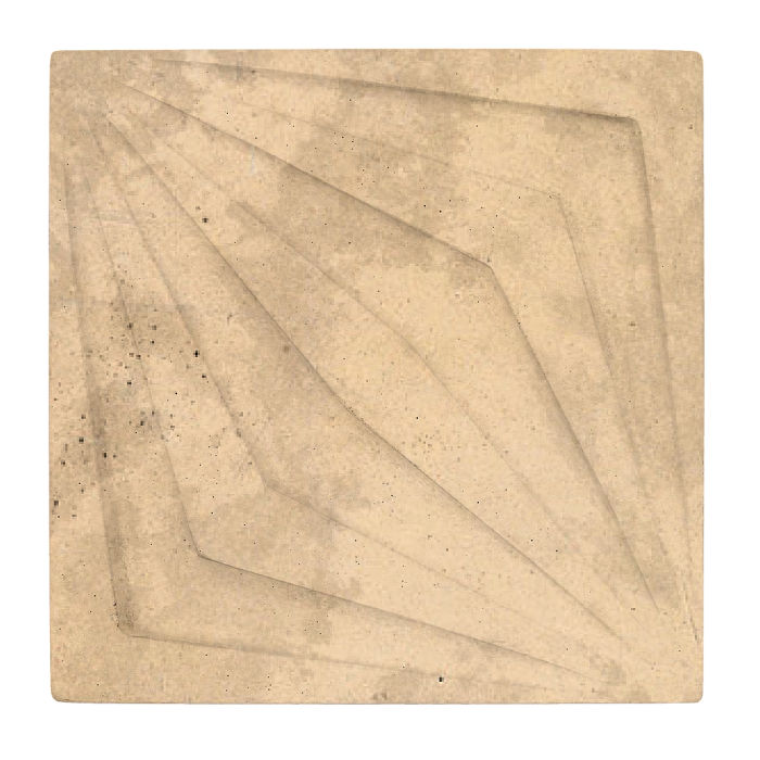3D Concrete Compass Star 6x6 Wall Panel | ARTO.com