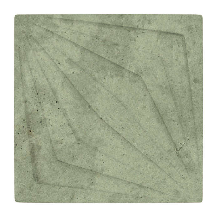 3D Concrete Compass Star 6x6 Wall Panel | ARTO.com