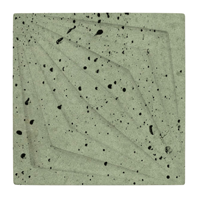 3D Concrete Compass Star 6x6 Wall Panel | ARTO.com