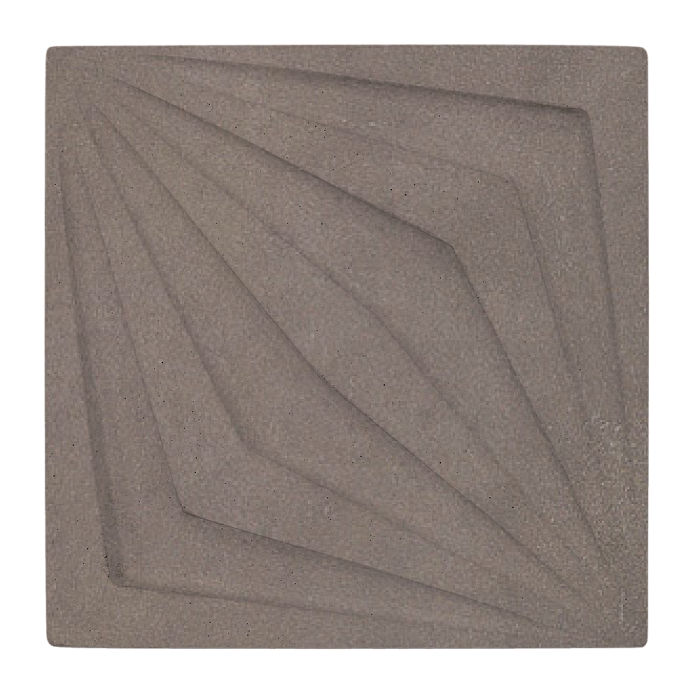 3D Concrete Compass Star 6x6 Wall Panel | ARTO.com