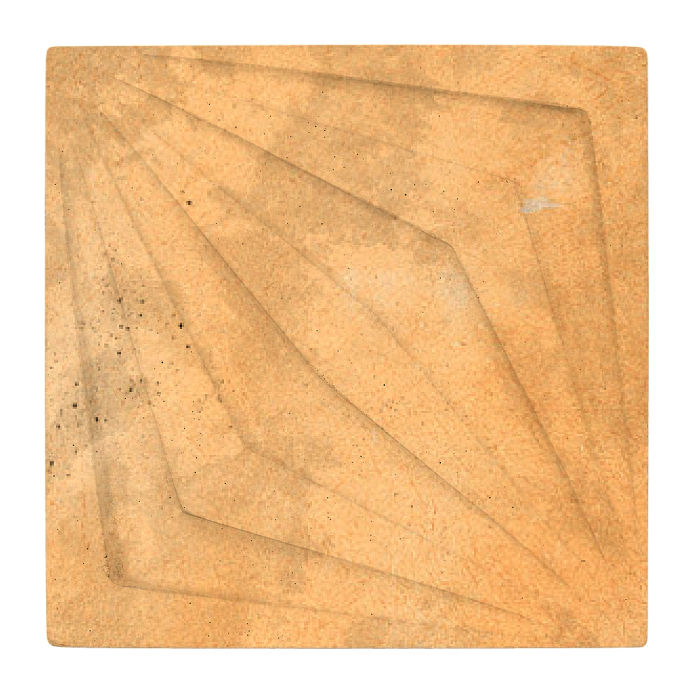 3D Concrete Compass Star 6x6 Wall Panel | ARTO.com