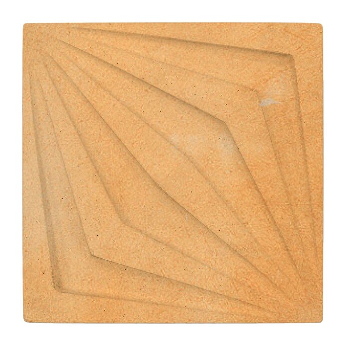 3D Concrete Compass Star 6x6 Wall Panel | ARTO.com