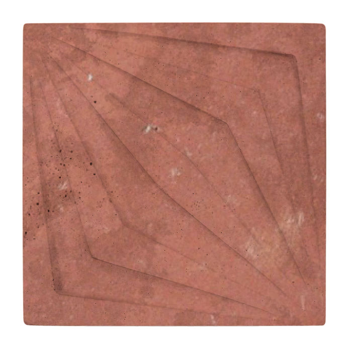 3D Concrete Compass Star 6x6 Wall Panel | ARTO.com