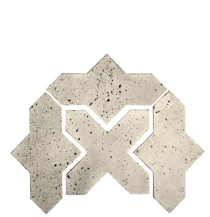 Artillo Arabesque Pattern 2B Concrete Tile | ARTO.com