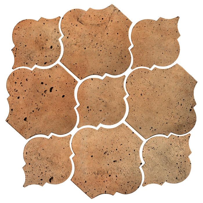 Artillo Arabesque Pattern 5B Concrete Tile | ARTO.com