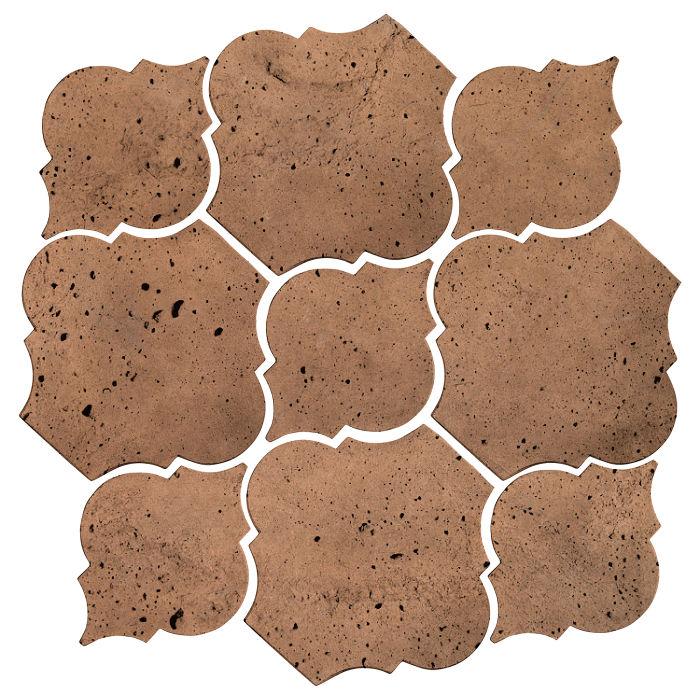 Artillo Arabesque Pattern 5B Concrete Tile | ARTO.com