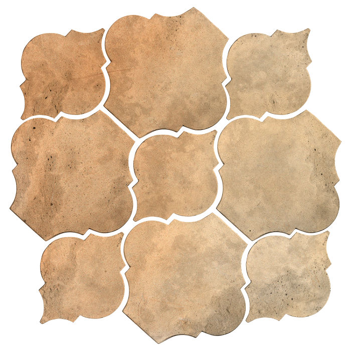 Artillo Arabesque Pattern 5B Concrete Tile | ARTO.com