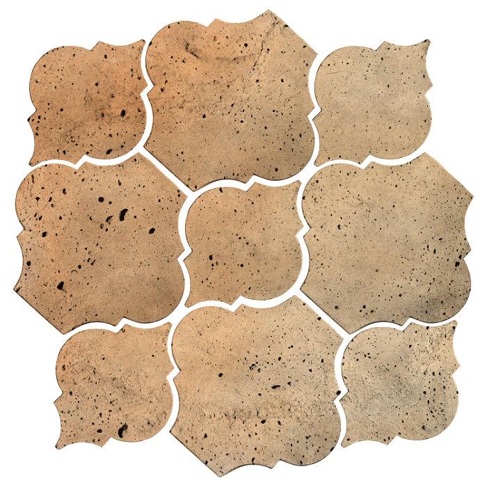 Artillo Arabesque Pattern 5B Concrete Tile | ARTO.com