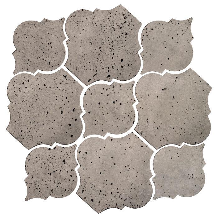 Artillo Arabesque Pattern 5B Concrete Tile | ARTO.com