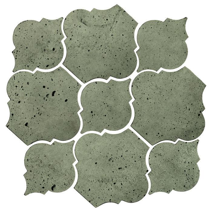 Artillo Arabesque Pattern 5B Concrete Tile | ARTO.com