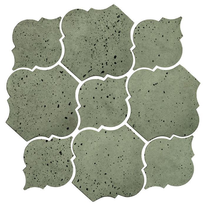 Artillo Arabesque Pattern 5B Concrete Tile | ARTO.com