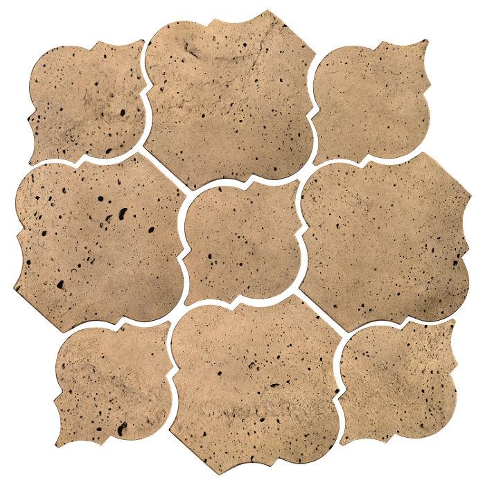 Artillo Arabesque Pattern 5B Concrete Tile | ARTO.com