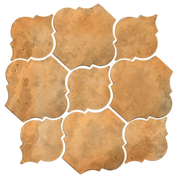 Artillo Arabesque Pattern 5B Concrete Tile | ARTO.com