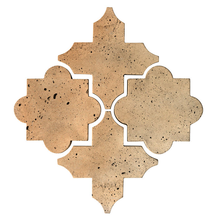 Artillo Arabesque Pattern 8C Concrete Tile | ARTO.com
