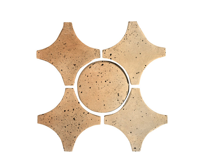 Artillo Arabesque Pattern 9A Concrete Tile | ARTO.com