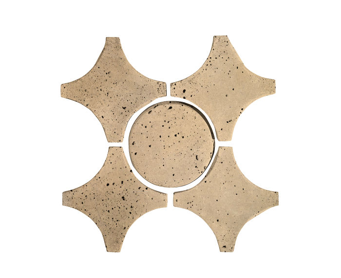 Artillo Arabesque Pattern 9A Concrete Tile | ARTO.com