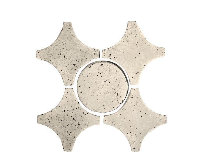 Artillo Arabesque Pattern 9A Concrete Tile | ARTO.com