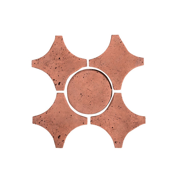 Artillo Arabesque Pattern 9A Concrete Tile | ARTO.com
