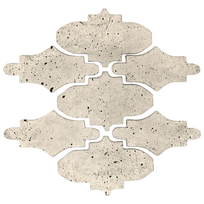 Artillo Arabesque Pattern Mini 14 Concrete Tile | ARTO.com