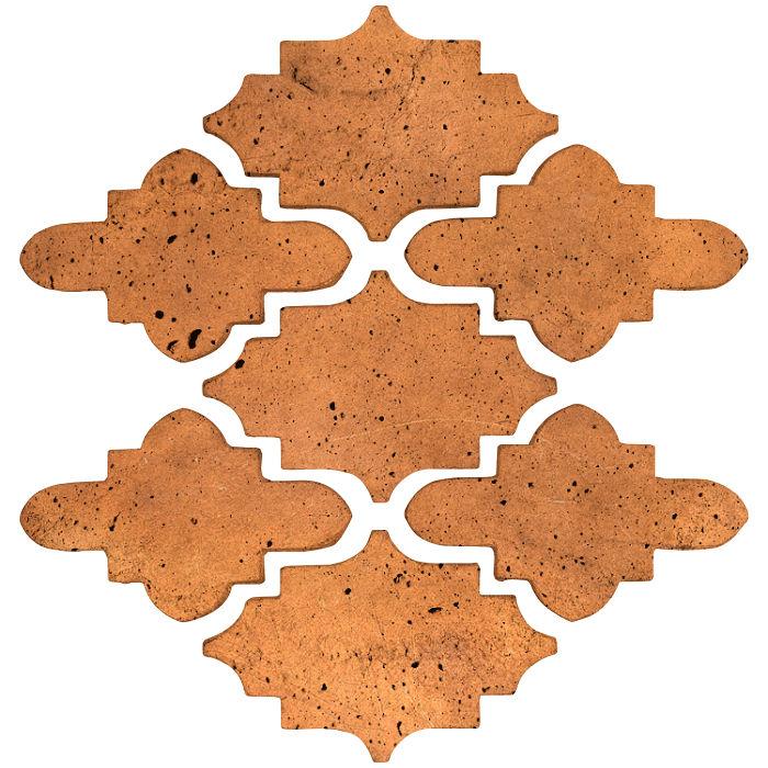 Artillo Arabesque Pattern Mini15 Concrete Tile | ARTO.com