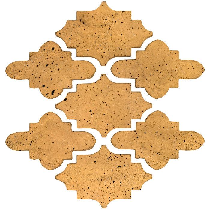Artillo Arabesque Pattern Mini15 Concrete Tile | ARTO.com