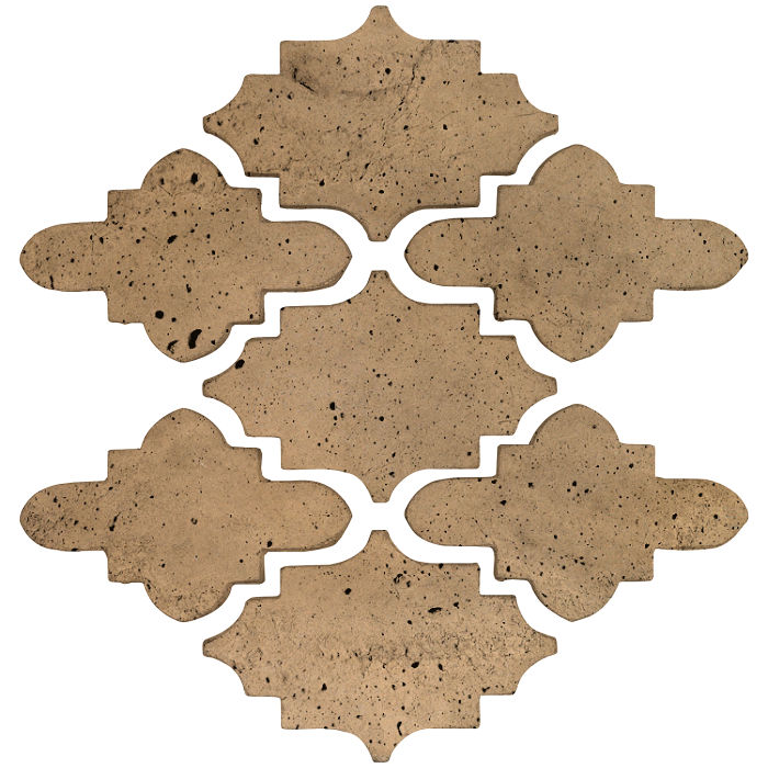 Artillo Arabesque Pattern Mini15 Concrete Tile | ARTO.com