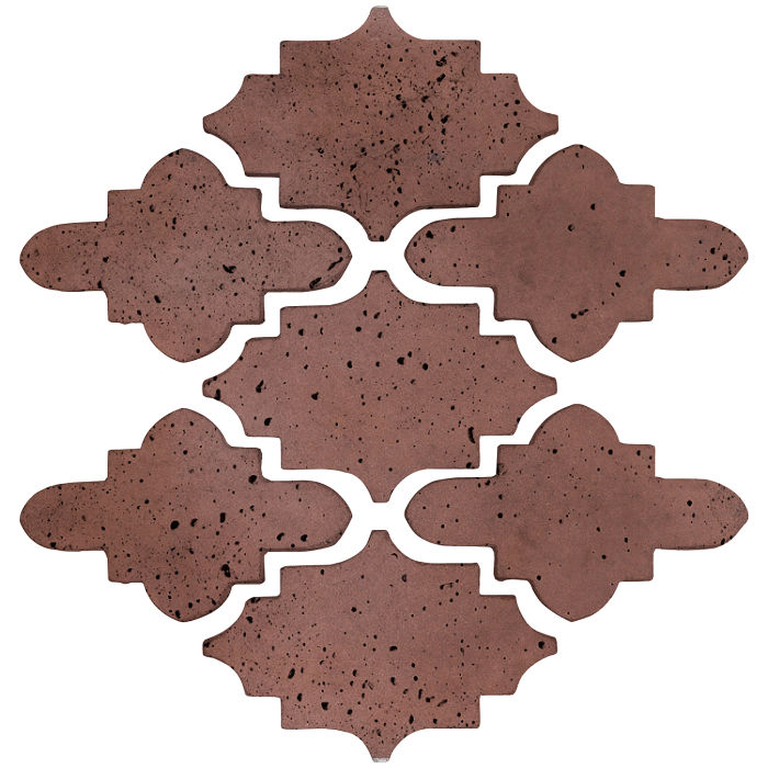 Artillo Arabesque Pattern Mini15 Concrete Tile | ARTO.com