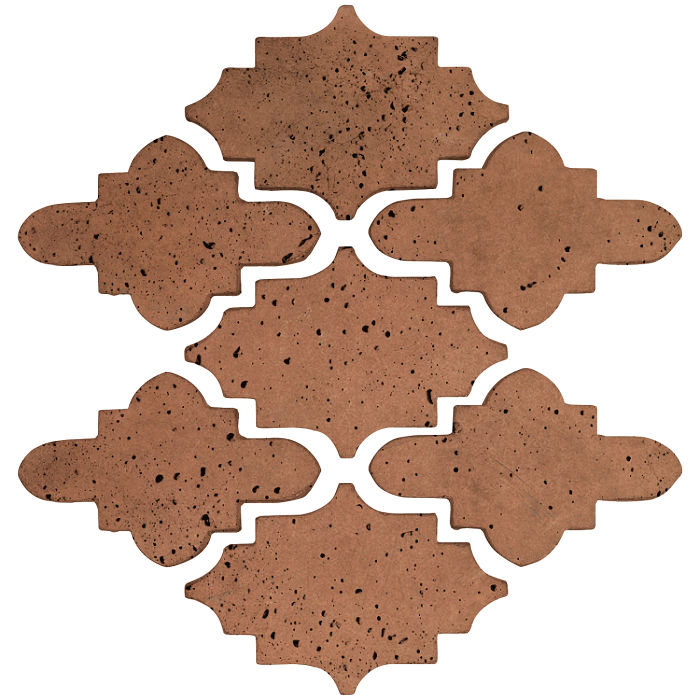 Artillo Arabesque Pattern Mini15 Concrete Tile | ARTO.com