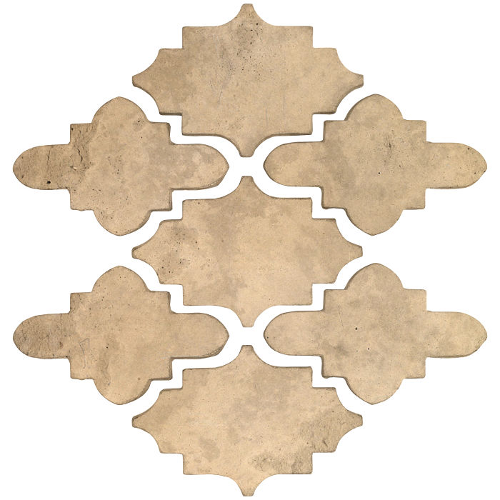 Artillo Arabesque Pattern Mini15 Concrete Tile | ARTO.com