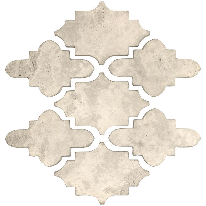 Artillo Arabesque Pattern Mini15 Concrete Tile | ARTO.com