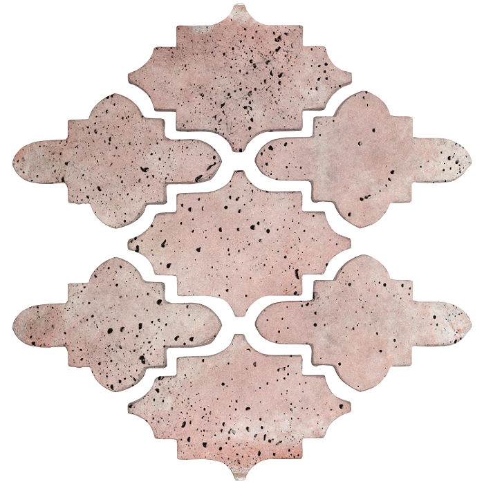 Artillo Arabesque Pattern Mini15 Concrete Tile | ARTO.com