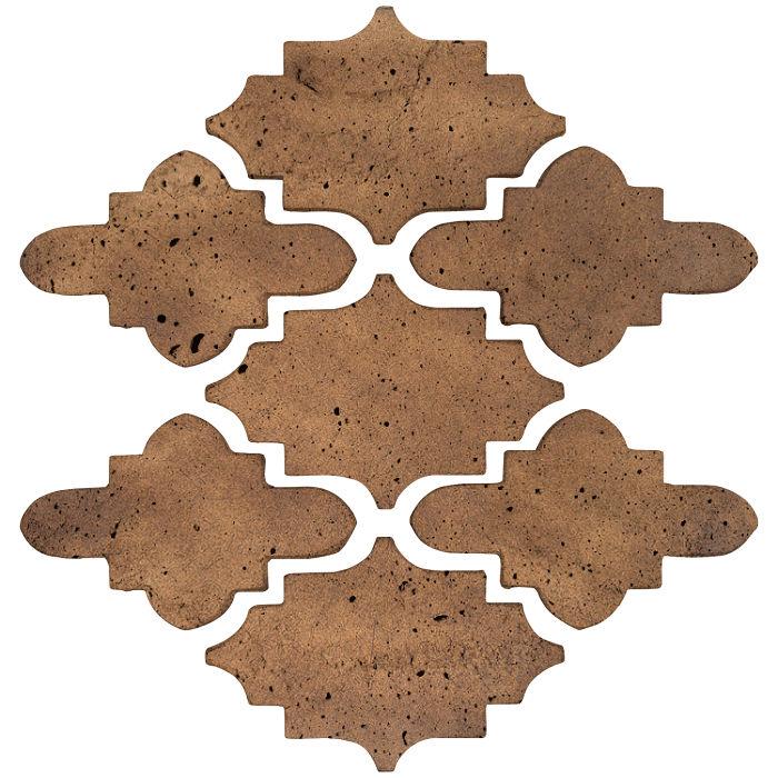 Artillo Arabesque Pattern Mini15 Concrete Tile | ARTO.com