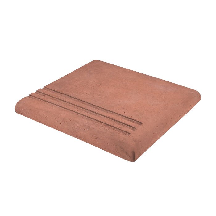 Artillo Grooved Stairtread Right Corner Concrete Tile | ARTO.com