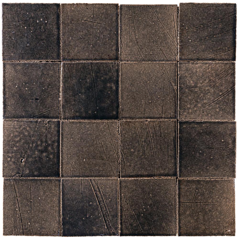 Clara Tierra Madre 4x4 High Fire Ceramic Tile | ARTO.com