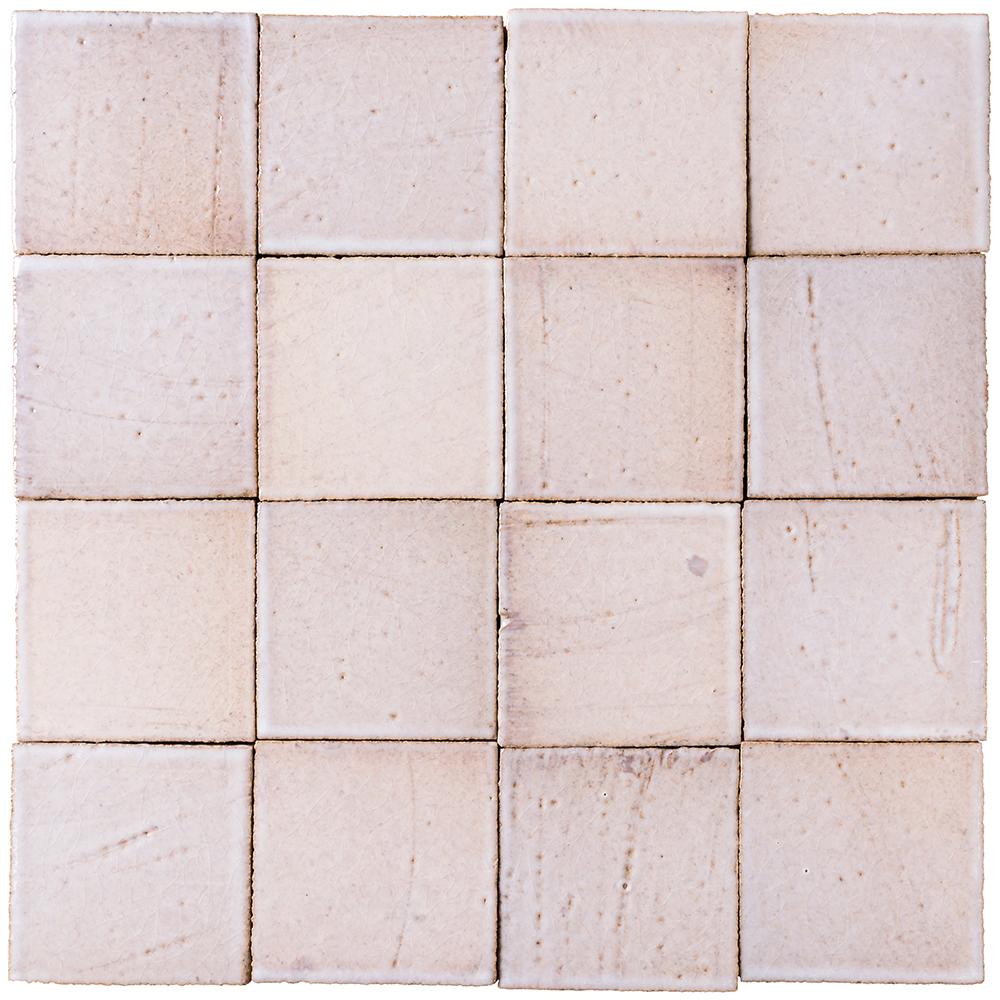 Clara Tierra Madre 4x4 High Fire Ceramic Tile | ARTO.com