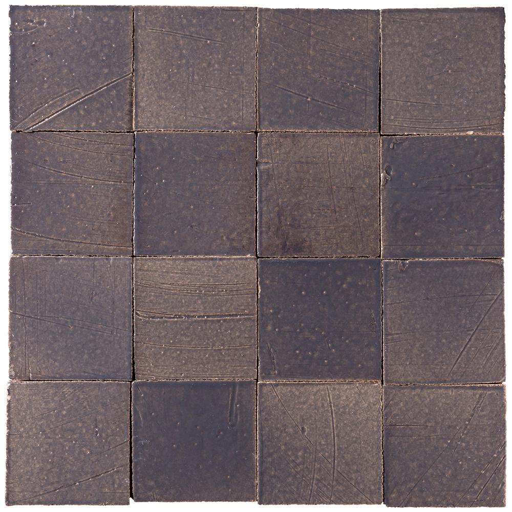 Clara Tierra Madre 4x4 High Fire Ceramic Tile | ARTO.com