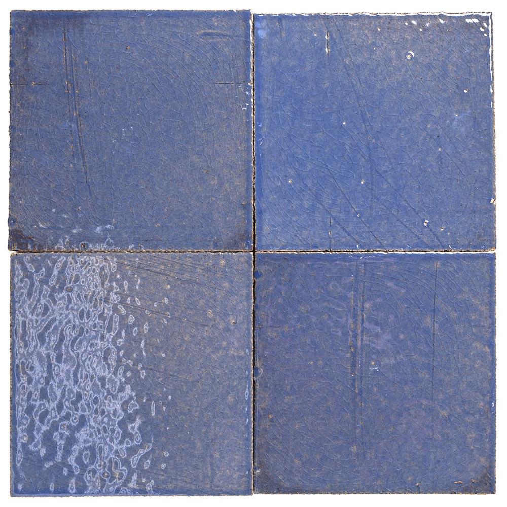 Clara Tierra Madre 6x6 High Fire Ceramic Tile | ARTO.com