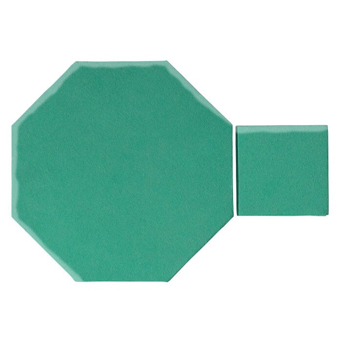 Monrovia 10" Octagon Set High Fire Ceramic Tile | ARTO.com