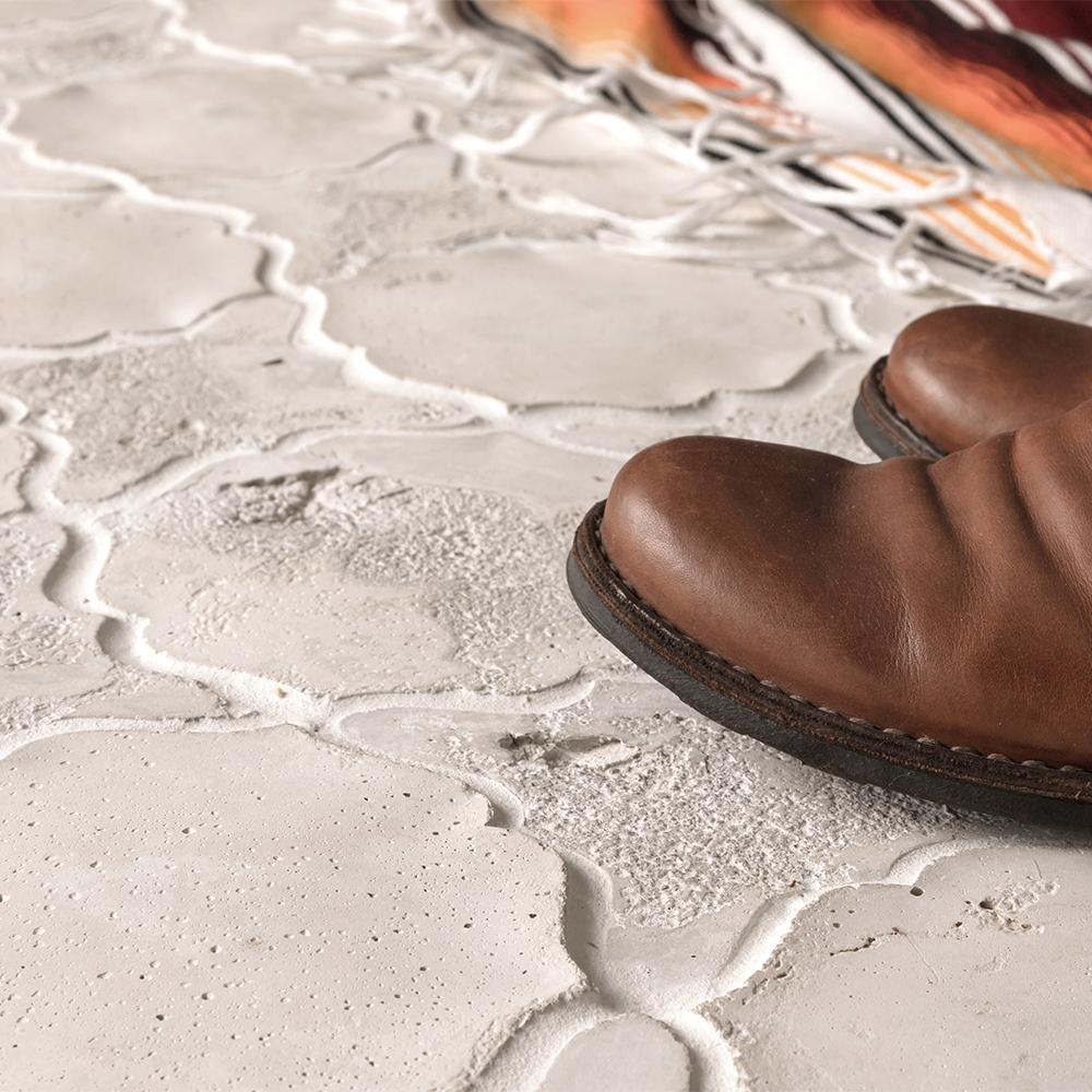 Quick Ship Box Artillo Arabesque Pattern 13 Early Gray Limestone | ARTO.com