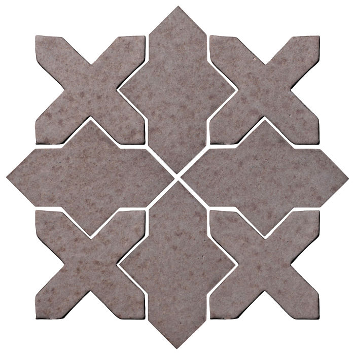 Studio Field Arabesque Pattern 2B High Fire Ceramic Tile | ARTO.com