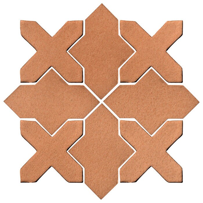 Studio Field Arabesque Pattern 2B High Fire Ceramic Tile | ARTO.com