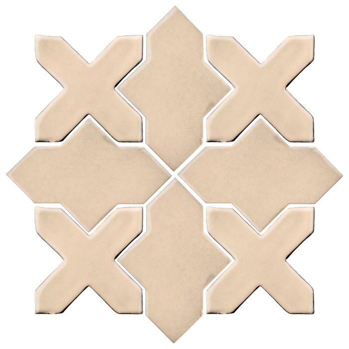 Studio Field Arabesque Pattern 2B High Fire Ceramic Tile | ARTO.com